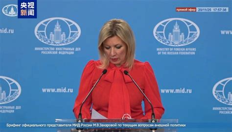 Maria Zakharova Tarkeen E Watan