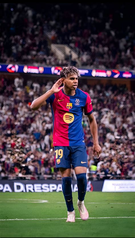 Fc Barcelona Lamine Yamal I Cant Hear You Celebration In 2025