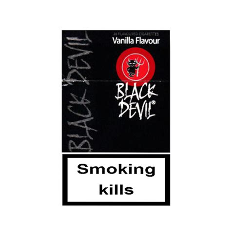 Black Devil Vanilla Smooth Tobacco Sweet Vanilla Perfection