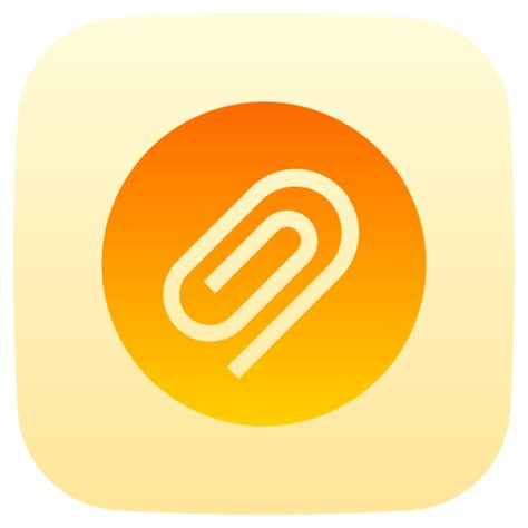 Attachment Generic Flat Gradient Icon