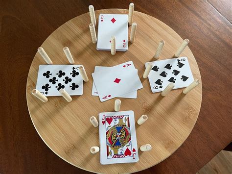 Card Carousel 4 Stack Discard Etsy
