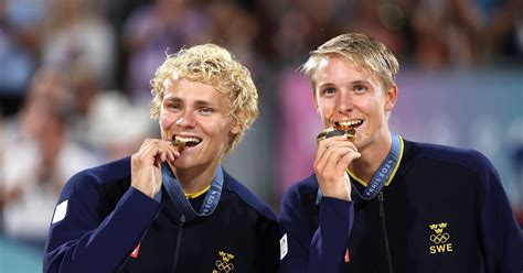 Ahman Hellvig Conquistam Um Irretocável Ouro No Vôlei De Praia Masculino Dos Jogos Olímpicos