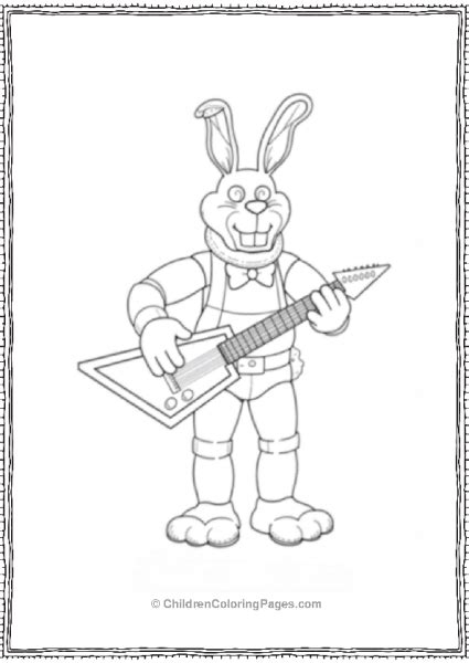 Five Nights At Freddys Coloring Pages Free Pdf Printables🎮🕹🎴👾🐻😾
