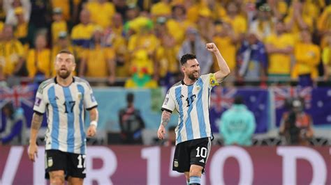 El Partidazo De Messi Contra Australia Y Su Gol Para Romper El Maleficio Mdz Online