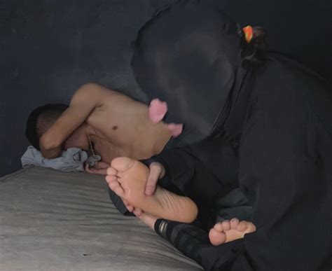 Licking Joaos Feet Without Mercy