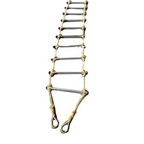 Polypropylene Rope Ladder With Aluminium Steps For Industrial At Rs 350 Meter In Pune
