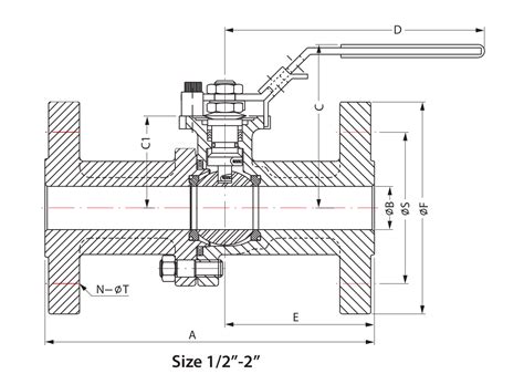 Ball Valve Flanged Full Port Class 150 Accurate Valve Automation