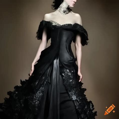 Alexander Mcqueen Beautiful Woman Posing Warrior Karol Bak