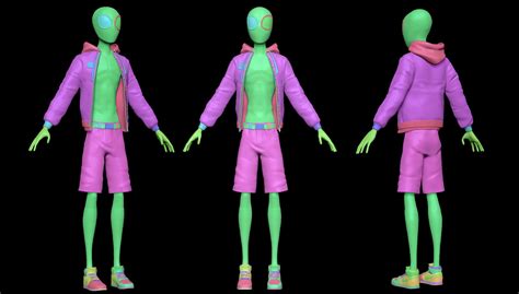 Miles Morales Model Turbosquid 2308693