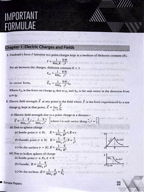 Formulas Grade 12 Pdf Electric Field Electricity