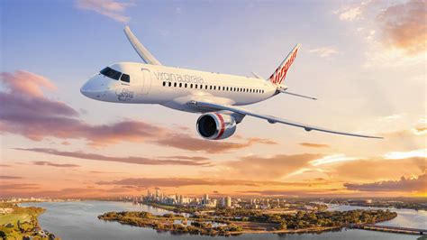 Virgin Australias First Embraer E190 E2 Arrives In Perth After Epic