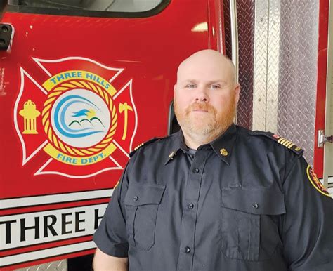 Murray Fenton Named Three Hills Fire Chief