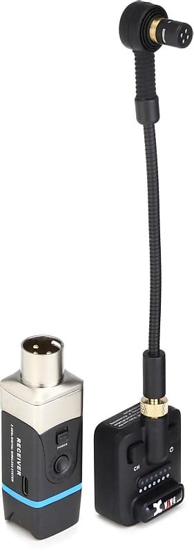 Xvive U9 Violin Wireless System Black Reverb