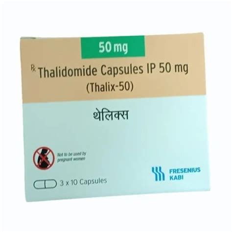 50 Mg Thalidomide Capsules Ip At ₹ 180strip Thalomid In New Delhi
