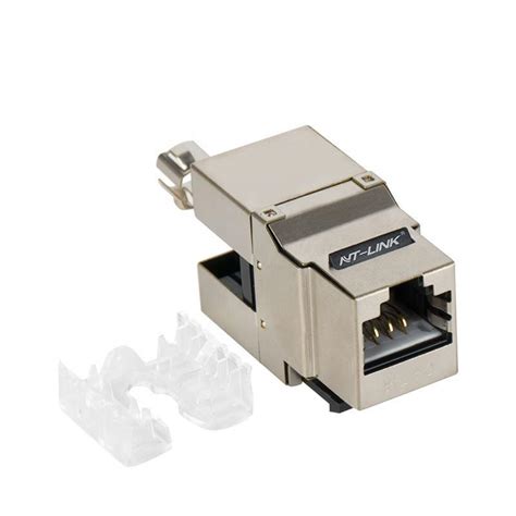 Shielded Rj45 Female Connector Rj45 Cat6 Keystone Jack Module Jack Rj45