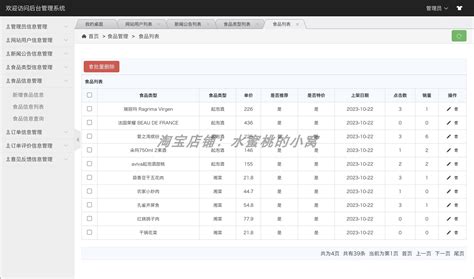 java ssm 中华美食网站 美食管理系统 食品 美食推荐 中国美食文化信息管理系统java csdn博客