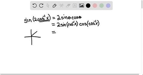 solved draw a right triangle to simplify the given expressions assume
