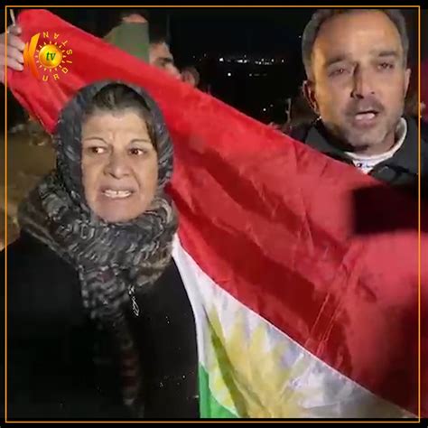 گریانی خۆشی ئافرەتێکی عەفرین بۆ گەیشتنی هاوکارییەکانی دەزگای خێرخوازی بارزانی گریانی خۆشی