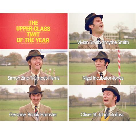 The Trad 127th Annual Upper Class Twit Of The Year