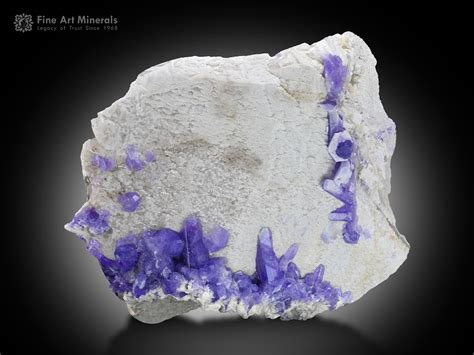 Apatite With Schorl On Matrix Fine Art Minerals