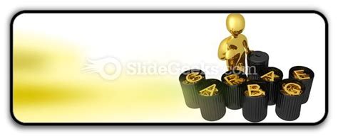 Garbage Recycle PowerPoint Icon R