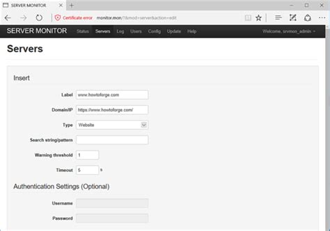 Install PHP Server Monitor On Debian