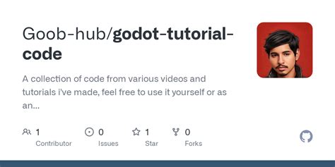 Github Goob Hubgodot Tutorial Code A Collection Of Code From