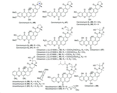 Chemical Structures Of Compounds 46 63 Download Scientific Diagram