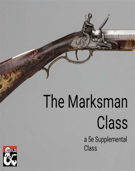 Marksman Class Dungeon Masters Guild Drivethrurpg