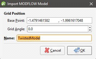 Importing A MODFLOW Model