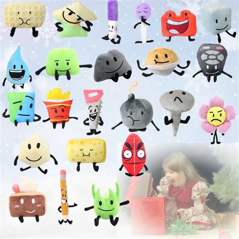 1 Pcs Bfdi Marker Plush Toys Cartoon Battle For Dream Island Tv Series