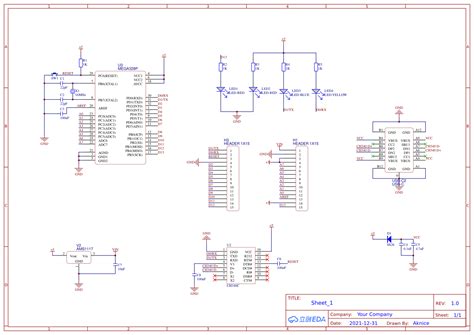 Arduino Nano Type C 最小系统板 立创eda开源硬件平台 Arduino Nano Type C 最小系统板 立创eda开源硬件平台