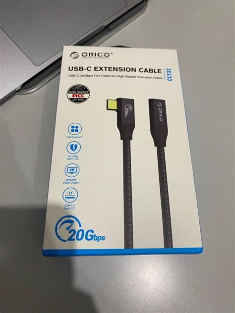 Orico Usb C Extension Male To Femaile Right Angle Mobile Phones Gadgets Mobile Gadget