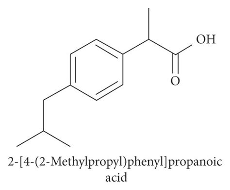 Chemical Structures And Iupac Names Of Paracetamol A Ibuprofen B Download Scientific
