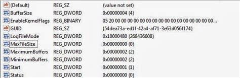 Bsodtutorials Circular Kernel Context Logger Error 0xc0000188 Maxfilesize Registry Key