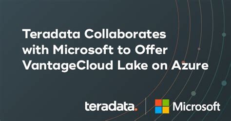 Luis Matus On Linkedin Teradata Collaborates With Microsoft