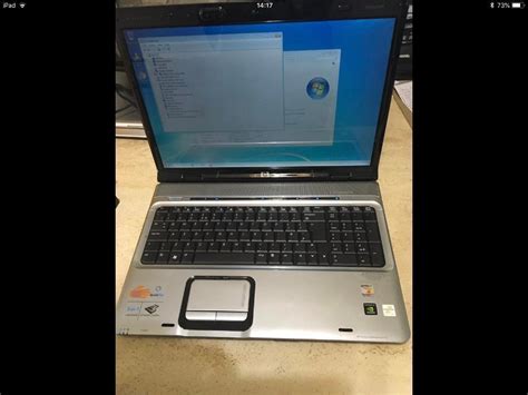 HP PAVILLION DV9000 17 WIDESCREEN LAPTOP DUAL CORE WINDOWS 7 In