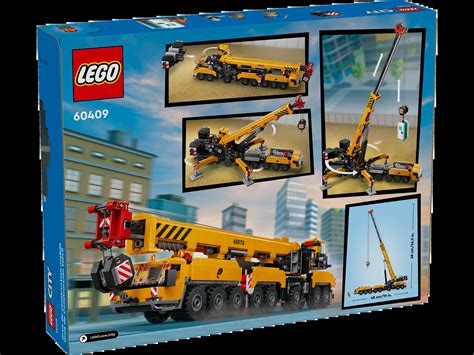 לגו City עגורן בנייה צהוב נייד 60409 Lego ישראל