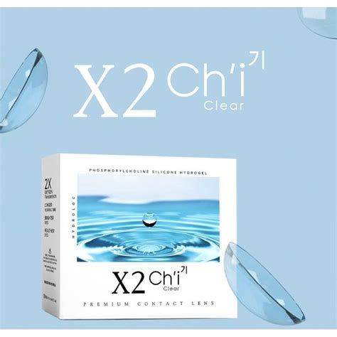 Jual Softlens X2 Chi Clear Original Premium Contact Lens Soflen