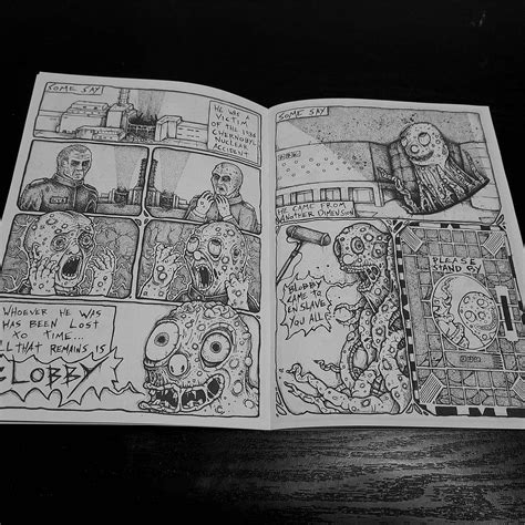 Blobby Hell A Blobby Horror Comic Anthology Etsy