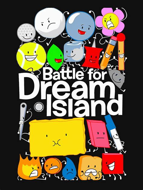 Battle For Dream Island T Shirt For Sale By Jujurnya Redbubble Bfdi T Shirts Tpot T