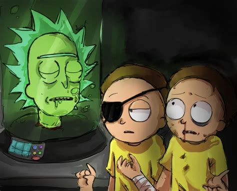 Simon On Instagram Hi I Did Not Want To Draw The Rest Of Ricks Body