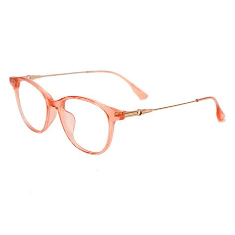 Chaucer Oval Pink Glasses