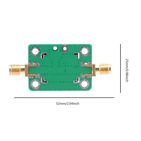 gain 20db rf signal power amplifier low noise rf wideband amplifier