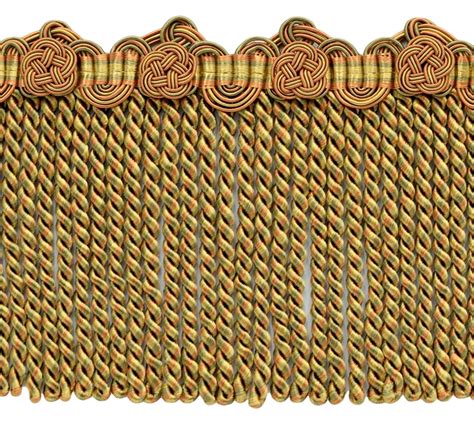 5 125cm Alexander Collection Bullion Fringe Trim With Fancy Scroll