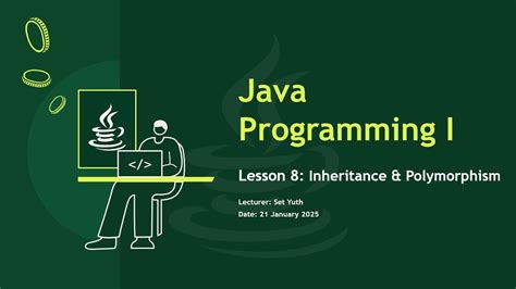 Java Programming I Lesson 8 Inheritance And Polymorphism Youtube