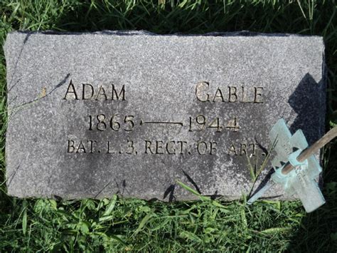 Adam Gable 1865 1944 Find A Grave Memorial