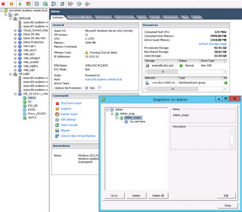 Vmware Snapshots Vs Backups Whats The Difference