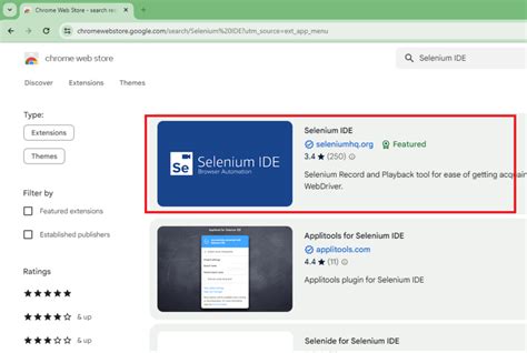 selenium ide login test geeksforgeeks