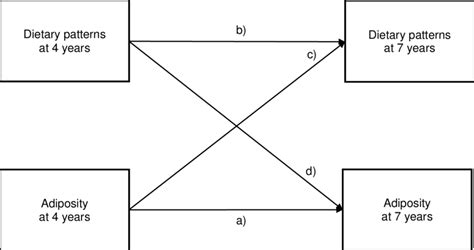 Conceptual Model For The Temporal Relationship Between Dietary Patterns Download Scientific